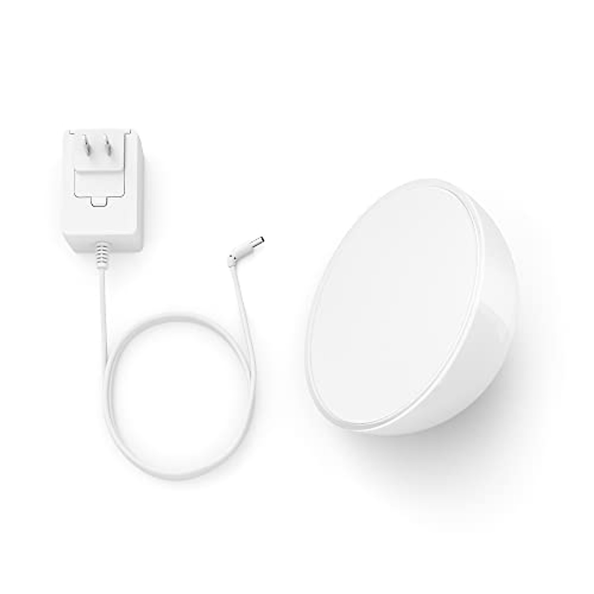 Philips Hue Go White and Color Portable Dimmable LED (Bluetooth & Zigbee) Smart Light Table Lamp, White