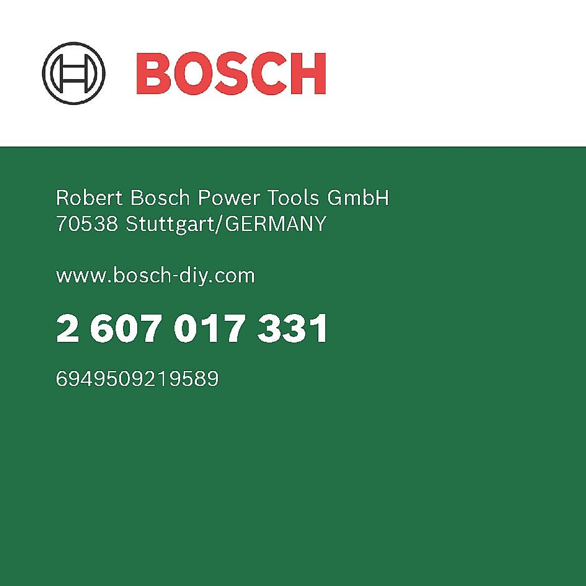 Bosch Home and Garden 2607017331 Bosch 2607017331-Set 27uds atornillar + atornillador Manual