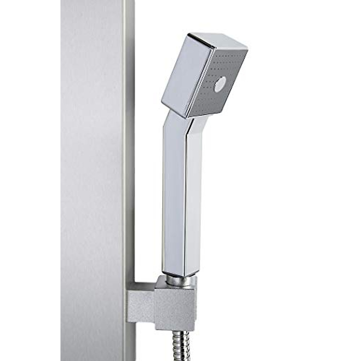 Blue Ocean 48 inch Stainless Steel SPS822 Shower Panel Tower with Rainfall Shower Head and Spout