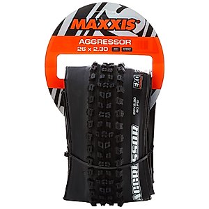 Maxxis Tires Max Aggressor 26X2.3 Bk Fold/60 Dc/Exo/Tr