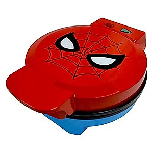 Uncanny Brands Marvel Spiderman Waffle Maker -Spidey's Mask on Your Waffles- Waffle Iron