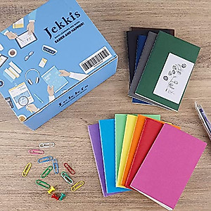 Jekkis 48 Pack Mini Notebooks Bulk, Small Pocket Notebook Set, Colorful Notepad Bulk, Mini Journal Memo Notepads, 3.5"x5.5", for Gifts, School, Office Supplies