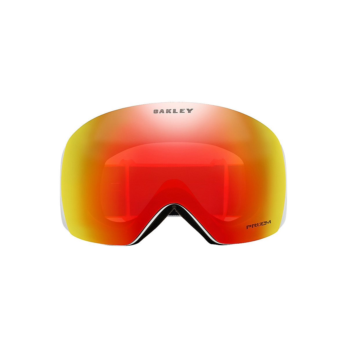 Oakley Flight Deck L Prizm Snow Goggles Matte White With Prizm Torch Lens + Case