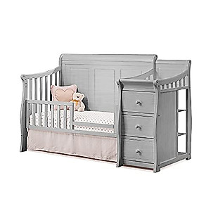Sorelle Furniture Toddler Rails and Full-Size Bed Adult Rails, Sorelle Wood Bed Rail & Crib Conversion Kit, Converts Sorelle Furniture Crib to Toddler Bed and Full-Size Bed, # 151 - Weathered Gray