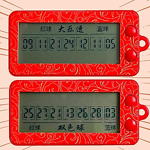 VURN AI Algorithm Probability Double Lottery Picker, 5 -in -1 Algorithm Number Selection Device, Mini Portable AI Picker Lottery Number Selector (1PC)