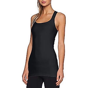 TAIPOVE Long Tank Tops for Women Cotton Layering Racerback Extra Long Camisole Activewear 3packs