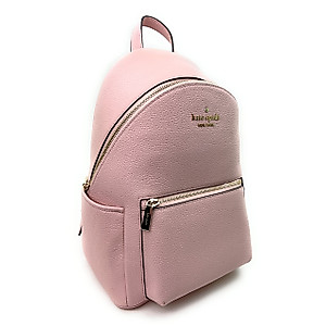 Kate Spade New York Liela Pebbled Leather Medium Dome Backpack (Rose Smoke)