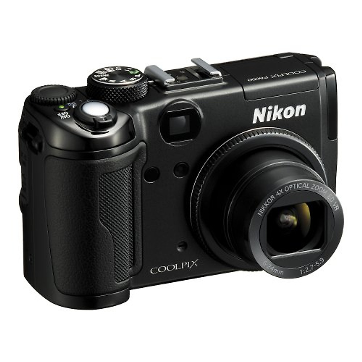 Nikon Coolpix P6000 13.5MP Digital Camera with 4x Wide Angle Optical Vibration Reduction (VR) Zoom (Discontinued by Manufacturer)