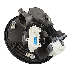 Whirlpool W11087376 Genuine OEM Dishwasher Pump and Motor Assembly Replacement Part - Replaces W10917114
