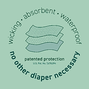 i Play Girls Reusable Absorbent Baby Swim Diapers Coral 4T