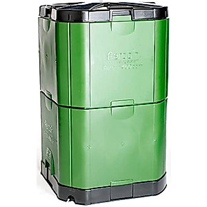 Exaco Aerobin 400 Insulated Compost bin, 113 Gallon, Green