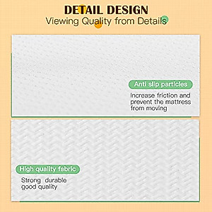 PayLessHere 8 inch Memory Foam Mattress Cooling Gel Green Tea Infused Mattress,Fiberglass Free,CertiPUR-US Certified,Breathable Bed Mattress for Cooler Sleep Supportive & Pressure Relief,White Twin