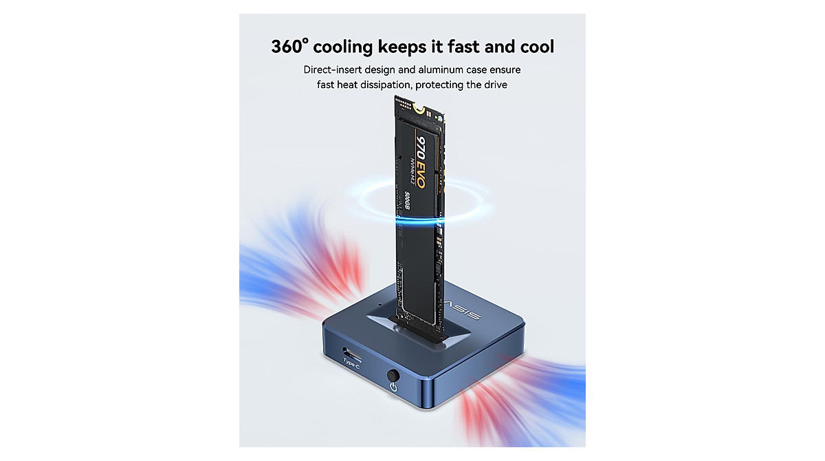 ACASIS NVME SSD Reader Adapter - 10Gbps Speed
