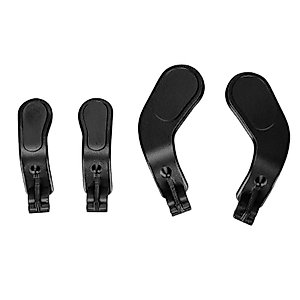 Game Console Controller Paddles, Replacement Video Games Accessories Kits Stainless Steel Paddles for Xbox One Elite Controller Series 2 Model 1797 (Black)