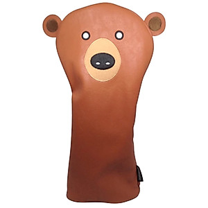 ReadyGOLF Bear Embroidered Animal Driver Headcover