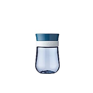 Mepal Mio – 360° Training Cup Deep Blue – Leak-proof Cup from 9 Months – Dishwasher Safe