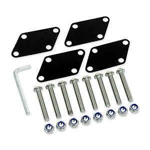 Suspenz Stand Up Paddle Board Expansion Plates (MG Black) to Make a Double Wall Storage Rack for Hanging 2 SUPs and Surfboards (31-5504)