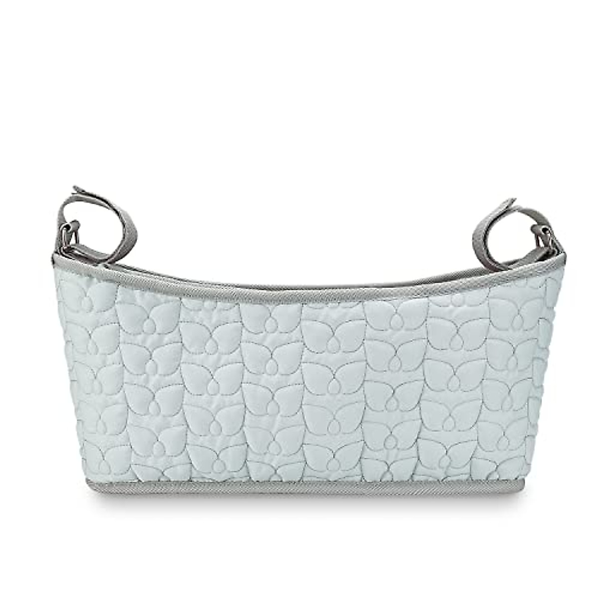 Stroller Hanging Bag with Wet Bag- Baby Diaper Bag Stroller Organizer Caddy Portable Stroller Storage Pouch for Outdoor (Blue)