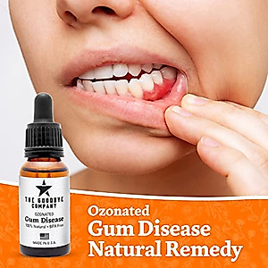 The Goodbye Company Ozonated Gum Disease Treatment - Effective and Natural Home Remedy for Treating Oral Gum Disease and Gingivitis - 100% Pure Neem and Clove Essential Oils for Complete Oral Health