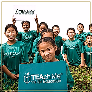 VAHDAM, Sparkle-Glass , 16 oz , Tea Cup with Infuser and Lid , Scratch Resistant, Microwave Safe Tea Steeper, Tea Mug with Lid , tea infuser Mug, Loose Leaf