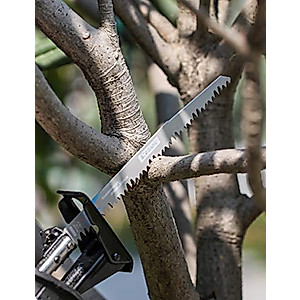 EZARC Wood Pruning Reciprocating Saw Blade, 9-Inch Recip Saw Blades R931GS 5TPI (5-Pack)