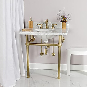 Kingston Brass KPK107P Trimscape Plumbing Supply Kit Combo, Brushed Brass