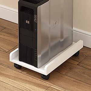 YGCBL Multifunction Portable Hand Trucks,Trolleywood Platform Dolly Transport Roller Dollies Fiberboard Moisture Proof Main Chassis Base Household with Brake 40Kg Capacity, 5 Colors,Yellow