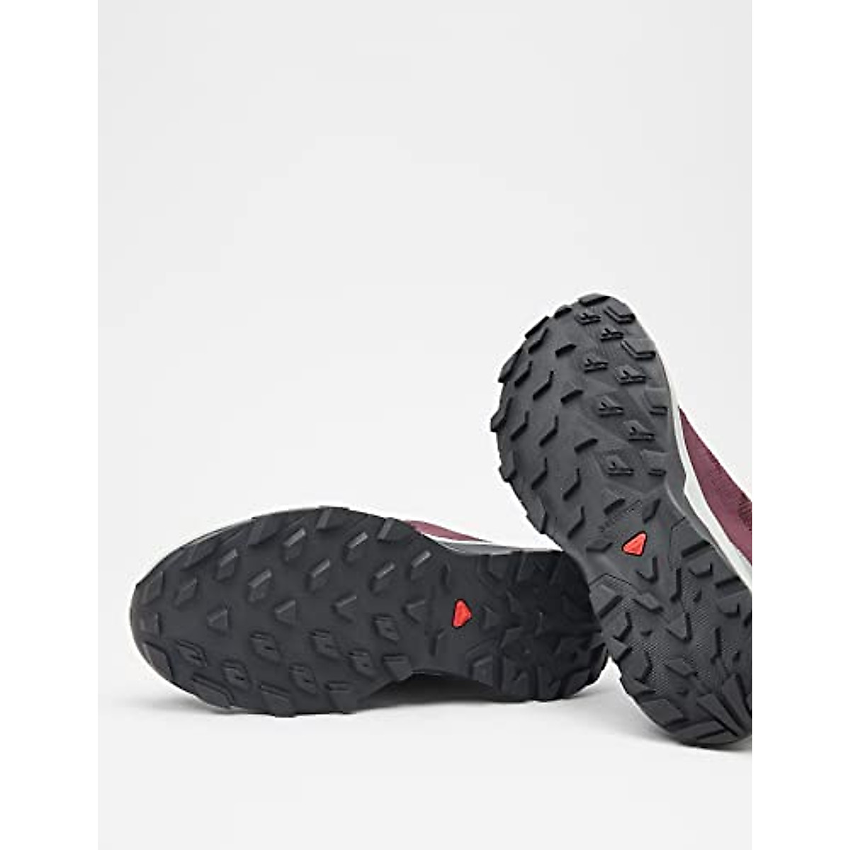 Salomon Outline Hiking Shoes for Women, Wine Tasting/Quarry/Green Gables, 6