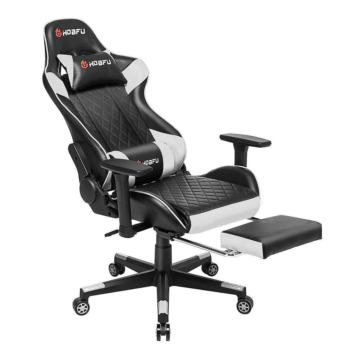Arozzi Verona V2 Ergonomic Computer Gaming Chair Office Chair with High Backrest Recliner Swivel Tilt Rocker Adjustable Height and Adjustable Lumbar and Neck Support - Black