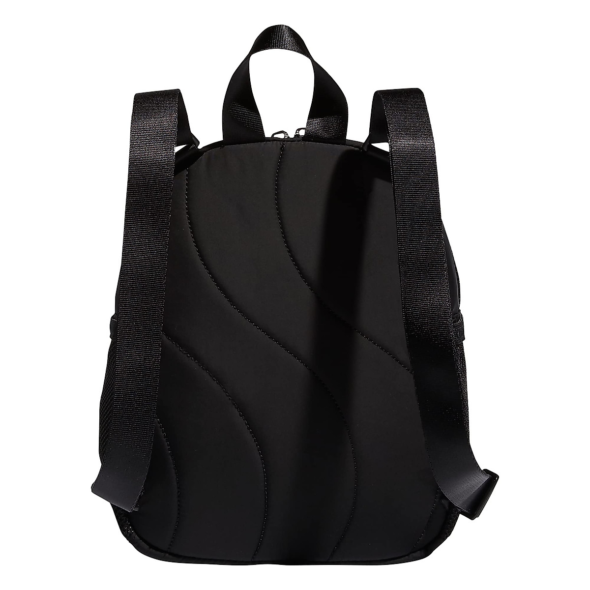 adidas Linear Mini Backpack Small Travel Bag, Black, 10.5 inch x8.5 inch x4.25 inch