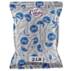 Peppermint Patties Candy, Individually Wrapped Dark Chocolate Peppermint Patties - 2 Pound (Pack of 1) Packaged By Golax