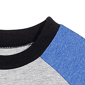 Pinkfong Baby Shark Toddler Boys Long Sleeve T-Shirt Fleece Pant Set Blue 3T