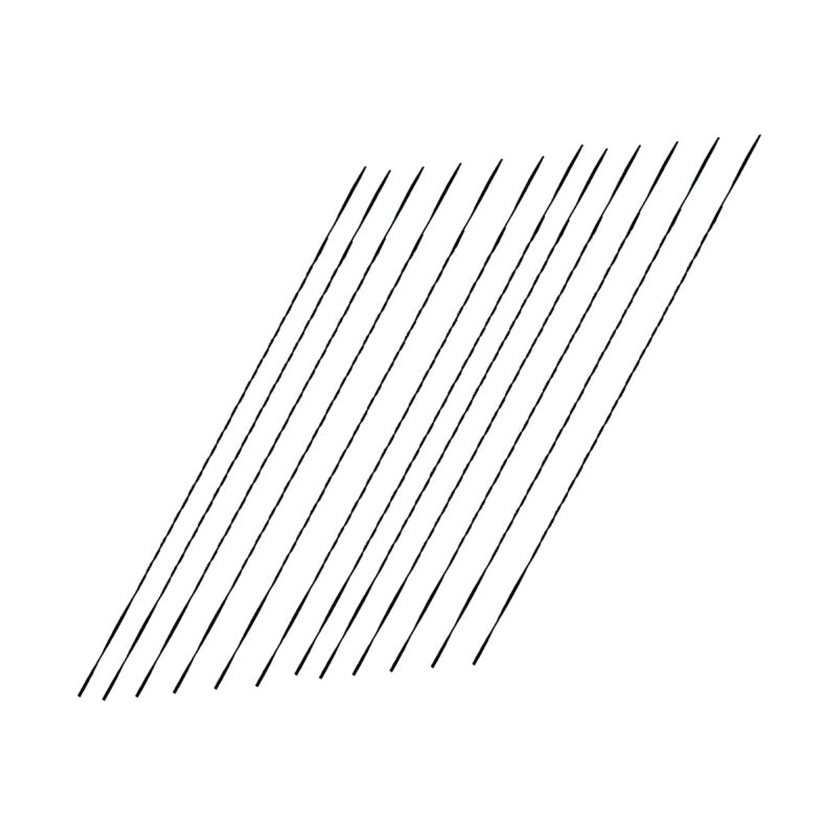 FOXBC Spiral Scroll Saw Blades (#5 Wood Cutting) - Plain End