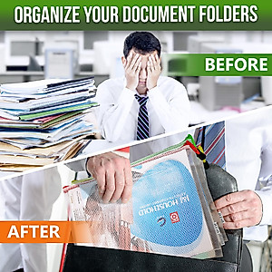 5 Pack Mesh Zipper Pouch Bags A3 - Plastic Zipper Pouches for Organizing 17.7x12.6 inch - Game Storage Bags - Puzzle Organizer Bags - Large Zipper Pouch Bag - Mesh Pouch with Zipper - Puzzle Bags