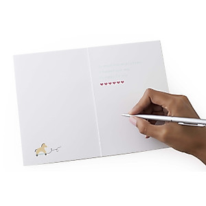 Hallmark Signature New Baby Congratulations Greeting Card, Baby Icons