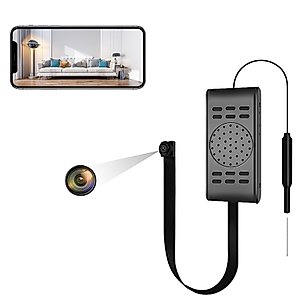 TAOZHI Spy Camera Mini WiFi Wireless Hidden Cameras Nanny Cams, Small Cameras HD 1080P with Motion Detection Security Cameras for Indoor Outdoor