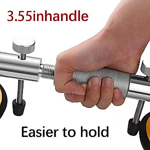 LvnRaay 2-Pack Seamless Seam Setter for Granite with Adjustable 6'' Vacuum Suction Cups for Seam Joining & Leveling, Professional Countertop Installation Tool for Granite, Marble, Tiles Flat Surfaces