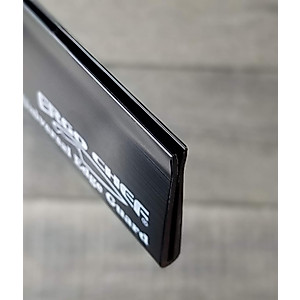 Ergo Chef Knife Edge Guard Knife Protector Blade Guard (Black) 6-inch x 1.5 inch