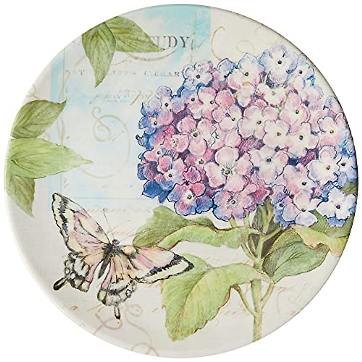 Certified International Hydrangea Garden Dinnerware, Dishes, Multicolor Medium