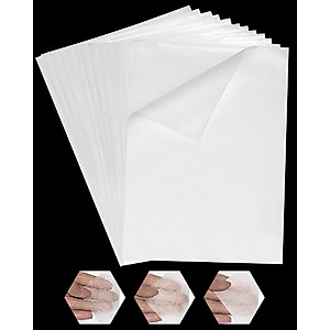 PLANTIONAL Light Weight Fusible Bonding Web: 20 Sheets (8" x 12") Fusible Webbing for Fabric Applique DIY Crafts Supplies