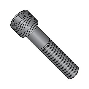 Small Parts M5020CSP Black Oxide Alloy Steel Socket Head Cap Screw, Hex Socket Drive, M5-0.8 Thread Size, 20 mm Length, Fully Threaded, US Made (Pack of 100)