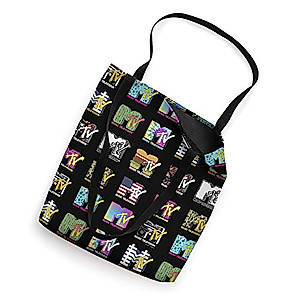 MTV Music Television Collage Of Logos Tote Bag
