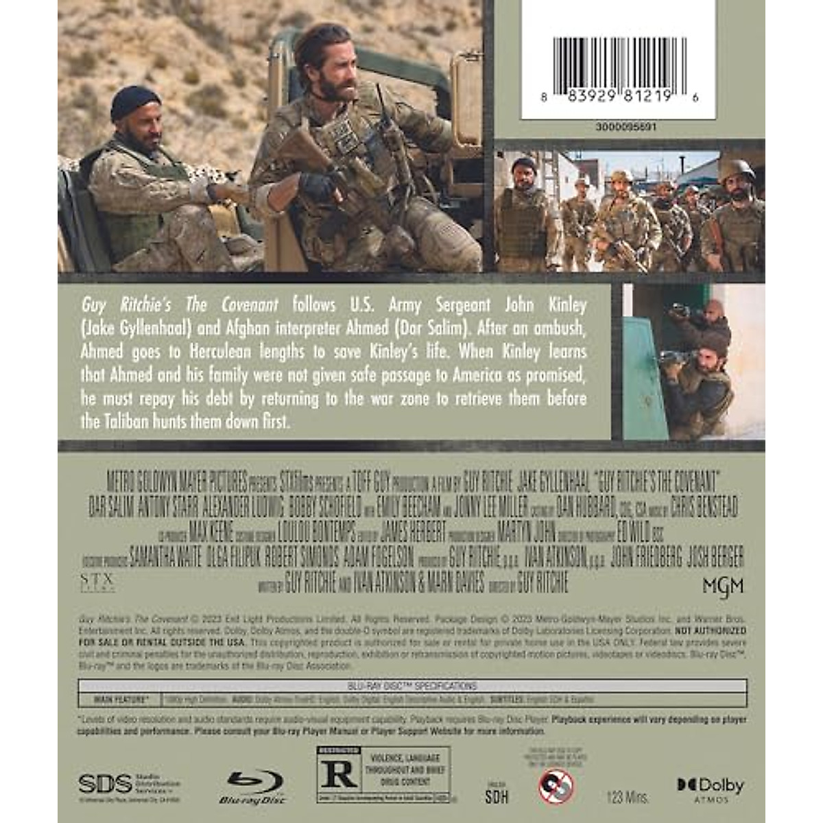 Guy Ritchie’s The Covenant (Blu-Ray)