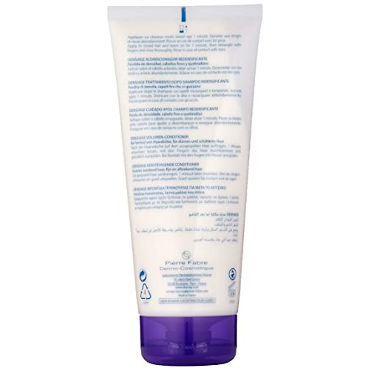 Ducray Densiage Redensifying Conditioner, Visiblity Thickens Brittle Aging Hair, 6.7 oz.