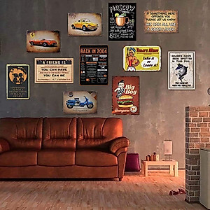 Plumber Knowledge Gift for Metal Tin Sign Retro Kitchen Garden Restaurant Farm Shopping Mall Bar Cafe Man Cave Farm Wall Decoration Iron Painting Metal Plate 8x12inch