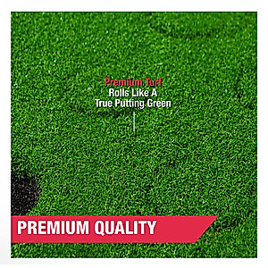 MD Sports Golf Pong Game Set, 100inch, Green, Includes 2 Putters and 4 Balls, Foldable