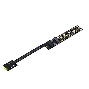 BQZYX+ NGFF M.2 Key A+E Male to Key M Female Adapter Cable