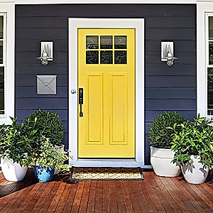 NACH Mailboxes for Outside Wall Mount, 10 x 10 x 4 inch Silver Mail Boxes for House Outside, Waterproof Mailboxes for Outside - Chicago Style Mail Box