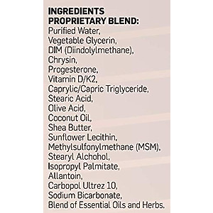 Estrogen Blocker - All Natural DIM Cream - Metabolize Excess Estrogen - Diindolylmethane Hormone Balance Support Topical DIM Supplement for Men Or Women - 3oz