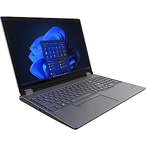 Lenovo ThinkPad P16 G1 21D60074US 16" Mobile Workstation - QHD - 2560 x 1600 - Intel Core i7 12th Gen i7-12850HX Hexadeca-core (16 Core) 2.10 GHz - 32 GB Total RAM - 1 TB SSD - Storm Gray